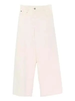 FORTE_FORTE Wide-leg Jeans - Neutrals