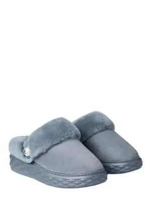 JIMMY CHOO Diamond Maxi Mules F - Blue
