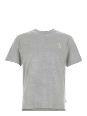 Moncler Logo-patch T-shirt - Grey