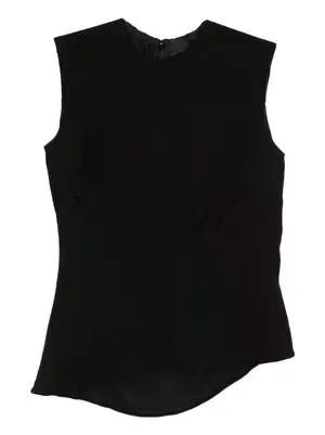 MARC LE BIHAN Asymmetric Frayed-edge Top
