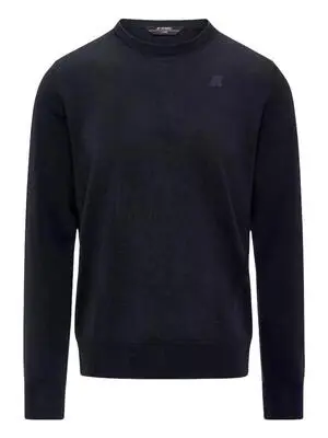 K-WAY Sebastien Crew-neck Sweater - Black
