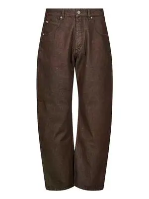 Jacquemus The De-nîmes Tempo Denim Pants - Brown