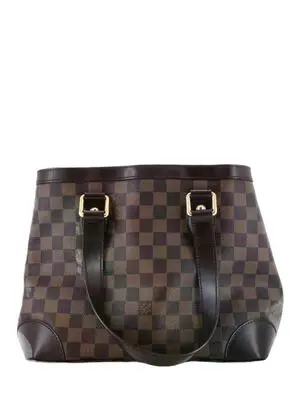 LOUIS VUITTON Hampstead Handbag Damier Pm Tote Bag - Brown
