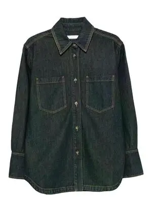 JOSEPH Idar Denim Blouse - Blue
