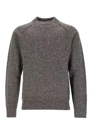 MARANT Flecked Raglan-sleeve Sweater - Brown