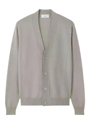 LARDINI Button-up Cardigan - Grey