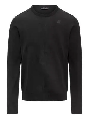 K-WAY Sebastien Crew-neck Sweater - Black