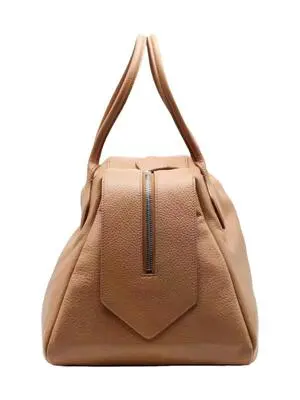 MINOBOSSI Abigail Grained Leather Tote Bag - Neutrals