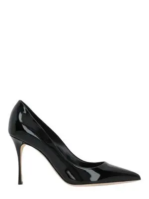 SERGIO ROSSI 90mm Pointed-toe Pumps - Black