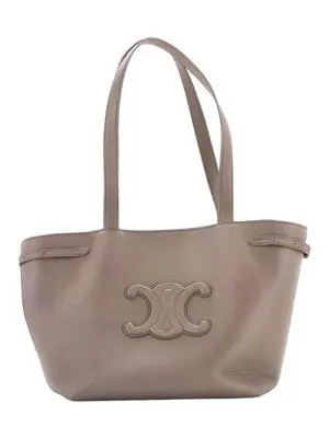 CELINE Anais Cabas Leather Small Tote Bag
