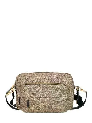 Borbonese Medium B-club Op Shoulder Bag - Neutrals