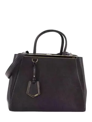 FENDI 2jours Bag Leather Medium Tote Bag