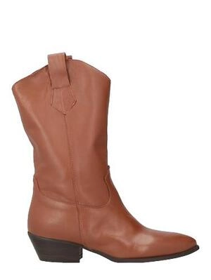 REBEL QUEEN BY LIU •JO Boot Tan Size Leather - Brown