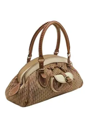 Dior 2007 My Dior Trotter-print Tote Bag Neutrals