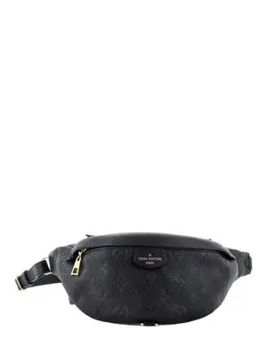 LOUIS VUITTON Bum Bag Monogram Empreinte Leather Belt Bag - Black