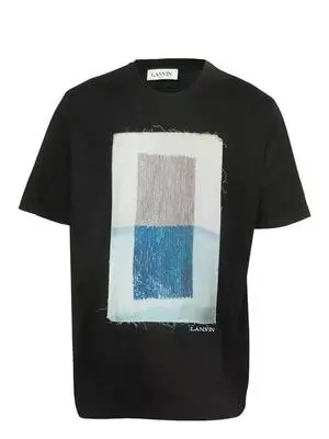 LANVIN Archives Print Patch T-shirt