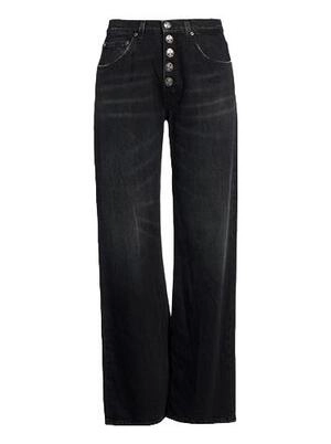 DONDUP Woman Jeans Black Size 31 Cotton