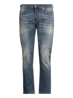 GRIFONI Jeans Size Cotton, Elastane - Blue