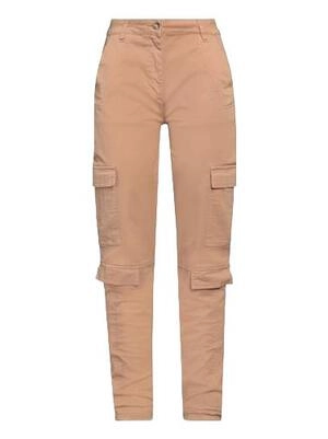 SEMICOUTURE Pants Size Cotton, Elastane - Beige