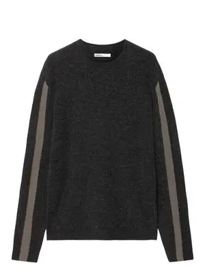 ALLSAINTS Hawke Wool Crew-neck Sweater - Grey