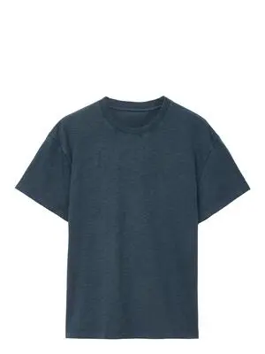 ALLSAINTS Addi Regular-fit Cotton T-shirt Blue