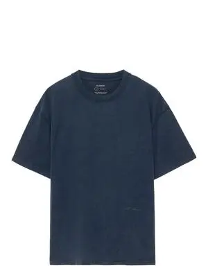 ALLSAINTS Maddox Relaxed-fit Cotton T-shirt Blue