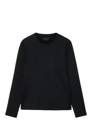 ALLSAINTS Harris Cotton Long-sleeve T-shirt Black