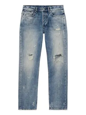 ALLSAINTS Destroy Slim-straight Leg Jeans - Blue