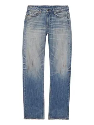 ALLSAINTS Nat Low-rise Slim Jeans - Blue