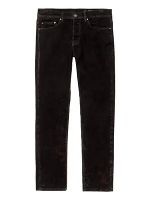 ALLSAINTS Flocked Denim Slim-straight Leg Jeans - Flock