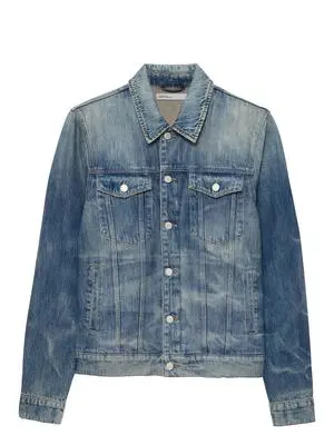 ALLSAINTS Fitted Denim Trucker Jacket