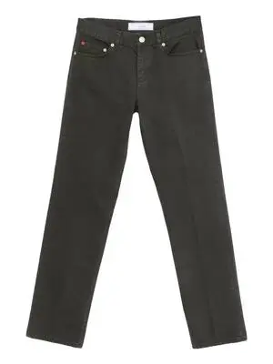 Seafarer Logo-patch Straight-leg Jeans - Grey