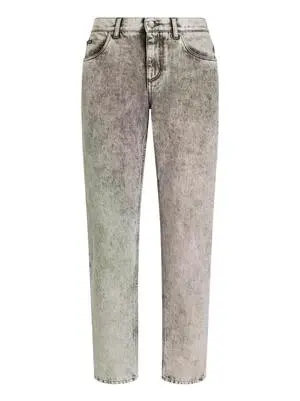 Dolce & Gabbana Logo-plaque Jeans - Grey