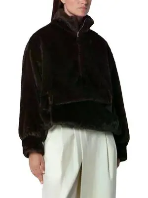 SOURCE UNKNOWN Zvika Faux-fur Sweater