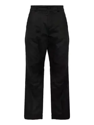 Moncler Logo-patch Trousers - Black