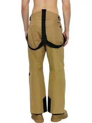 Moncler Insulated Gore-tex Logo-print Ski Pants - Neutrals