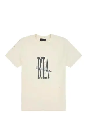 RtA Liam Short-sleeve T-shirt - Neutrals