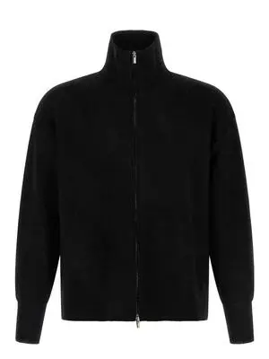 MA'RY'YA High-neck Zip-up Cardigan