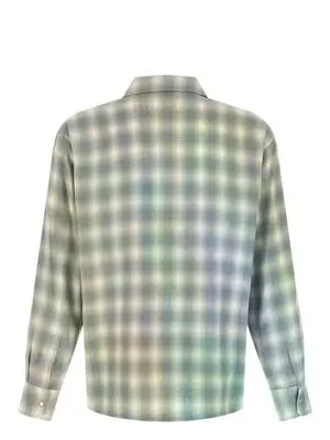 SECOND / LAYER Checked Shirt - Blue