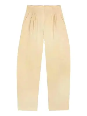 CORTANA Kyo Pleated Trousers - Neutrals