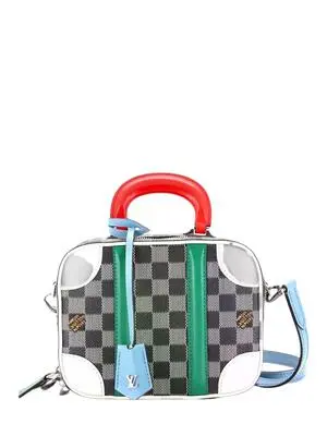 LOUIS VUITTON Valisette Handbag Limited Edition Colored Damier Bb Satchel Multicolour
