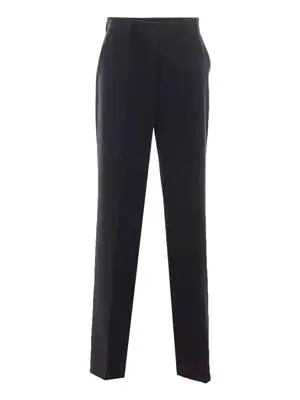 Liu Jo Pressed-crease Palazzo Pants - Black