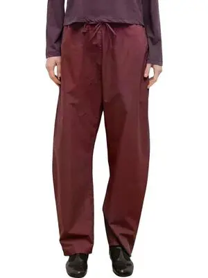 LESET Kyoto Drawstring Trousers - Red