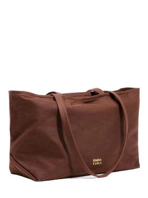 Bimba Y Lola Medium Coated Shopper Bag - Rust