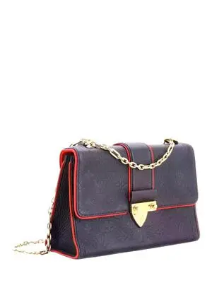 LOUIS VUITTON Saint Sulpice Handbag Monogram Empreinte Leather Pm Crossbody Bag - Blue