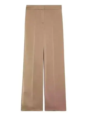 PENNYBLACK Pressed-crease Wide-leg Trousers - Neutrals