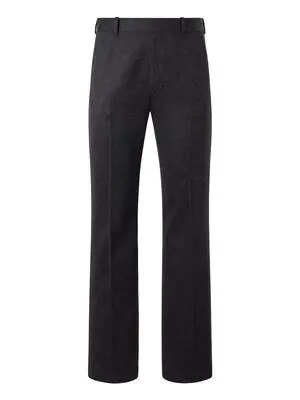 TOTEME Straight-leg Wool And Cashmere-blend Suit Trousers - Gray