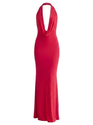 ALOMA STUDIO Frisson Maxi Dress - Red