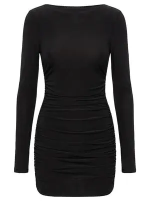 ALOMA STUDIO Lueur Mini Dress - Black
