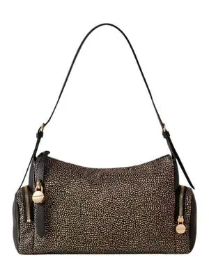 Borbonese Medium Op Naturale Shoulder Bag - Neutrals